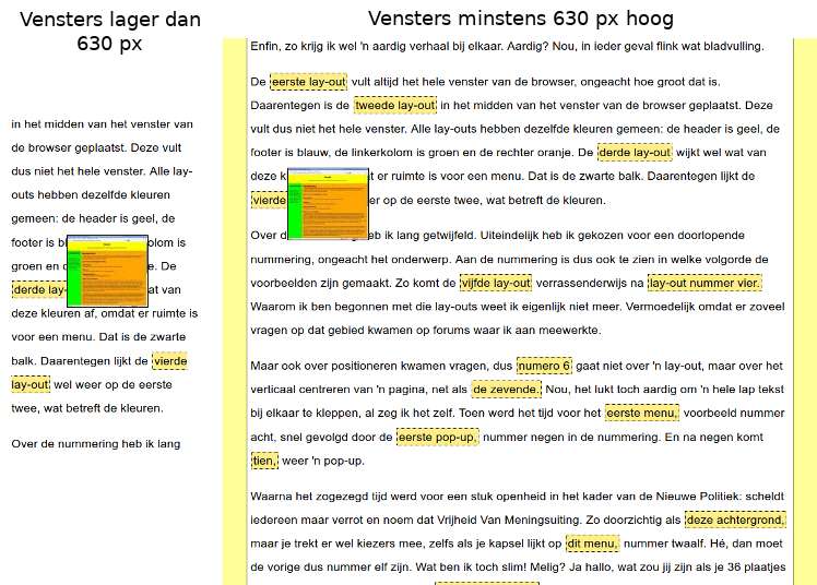 Bij aanraken van, hoveren over of tabben naar een gearceerd woord opent ...